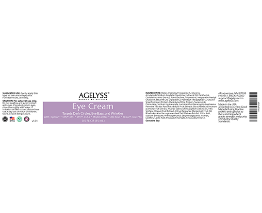 Agelyss Restorative Eye Cream - Does This Product Work?